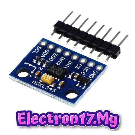 Gy 291 Adxl345 3 Axis Accelerometer Gravity Mdl Pr48 Shopee Malaysia