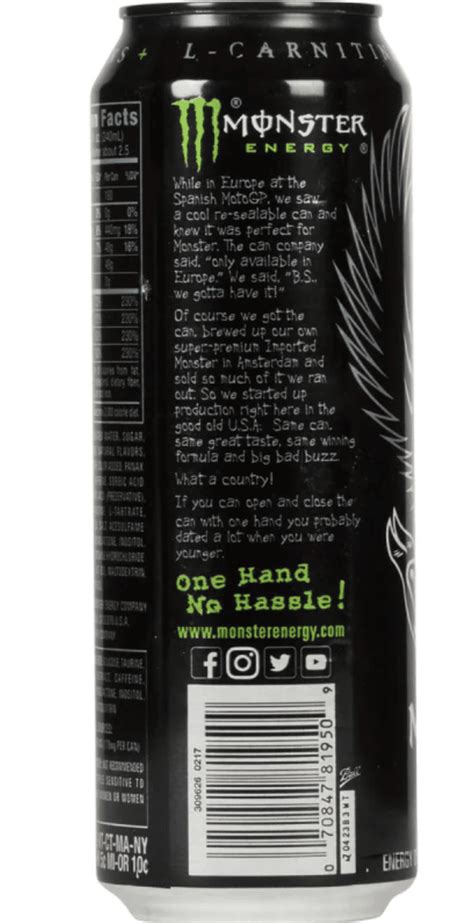 Купити Енергетичний напій Monster Energy Import Energy Drink 550мл