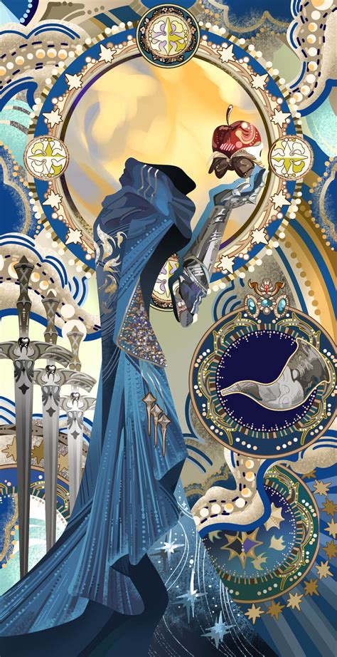 Apple And A Knight Reverse Drawn By Nicki Spinach Danbooru