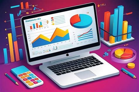 Premium Photo Statistics Concept Illustration