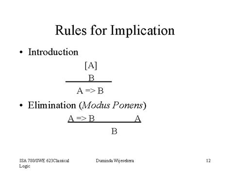 An Introduction To Classical Logic Propositional And Predicate