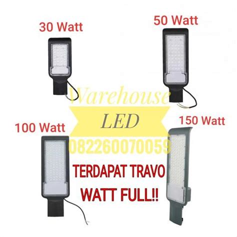 Jual Lampu Jalan Led Watt Pju Led Smd Watt W W Putih Jakarta Utara Warehouse Led