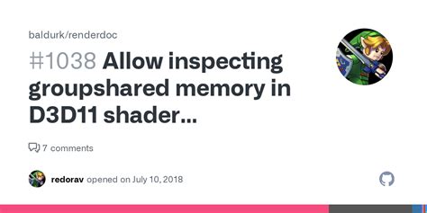 Allow Inspecting Groupshared Memory In D3d11 Shader Debugging · Issue