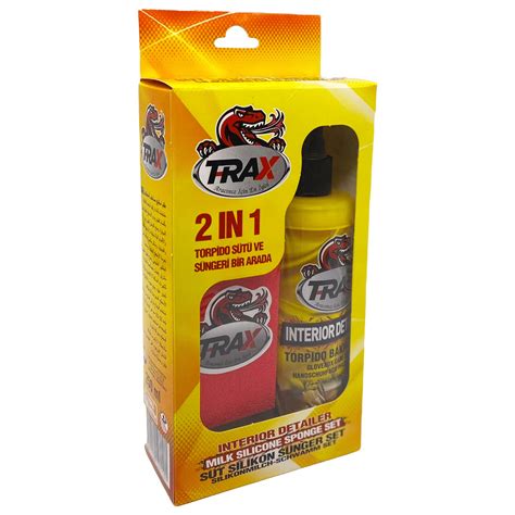 T Rax Süt Silikon Sünger Set 250ml Trax Car Care Products