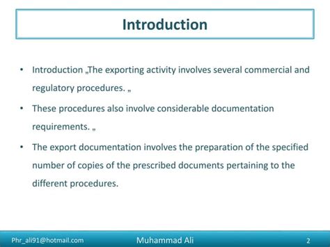 Pharmaceutical Export Documentation Procedure And Incoterms Pdf