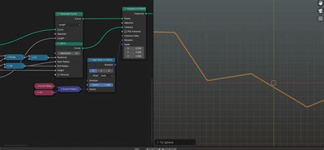 Geometry Nodes How To Make The Instances Scale To Follow The Base
