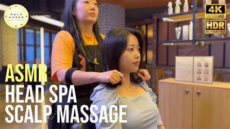 Asmr 미용실 헤어디자이너 듣다보면 스르르 잠오는 헤어스파와 두피케어 소리 Youtube