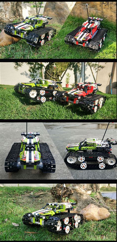 Mould King Diy Smart Rc Robot Car Programmable Block Building Bluetooth