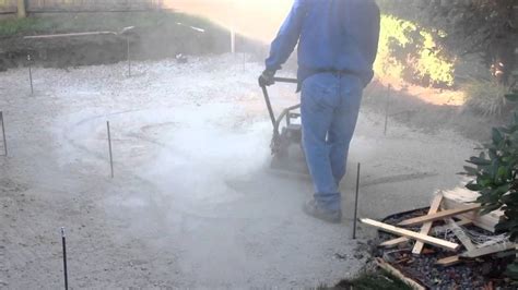 Compacting Gravel Youtube