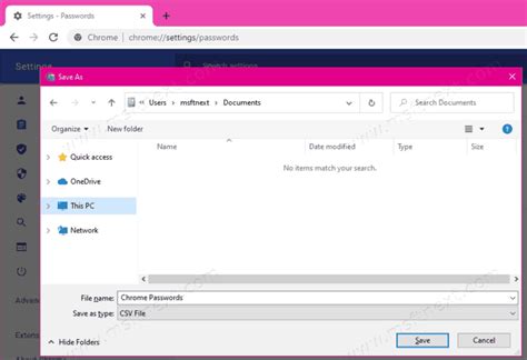 How To Import Or Export Passwords From A Csv File In Chrome