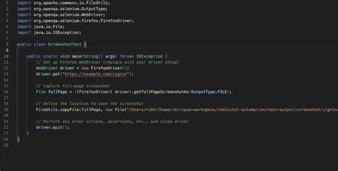Testautomation Selenium Firefoxdriver Fullpagescreenshot Uivalidation Nikhil Kumar