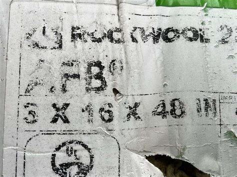 Insulation Acoustical Fire Batts 3 X 16 X 48 Good Albrecht Auction