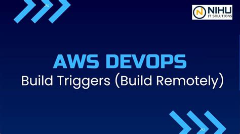 Build Triggers In Jenkins Trigger Builds Remotely Youtube