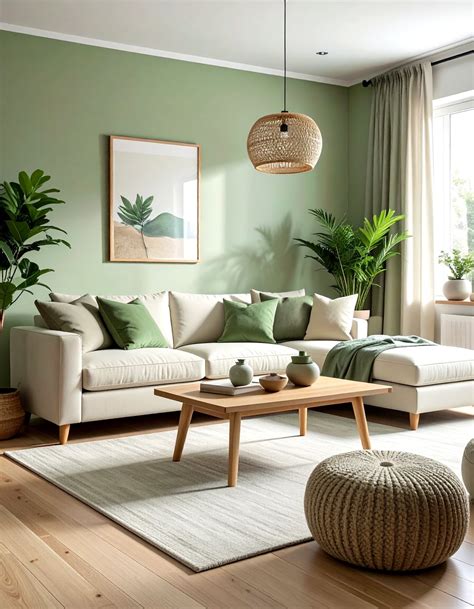 30 Contemporary Green Living Room Ideas To Bring Nature In Restored Style