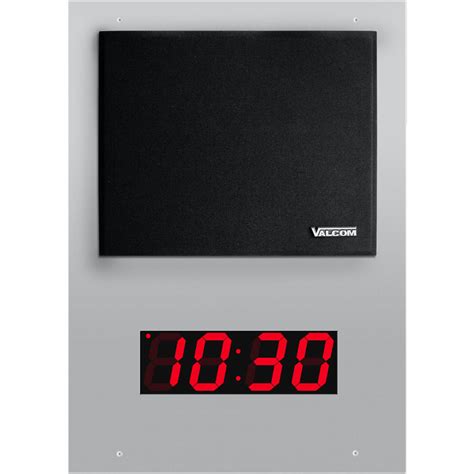 Valcom Vip 432a Df Ip Clock Speaker Ip Phone Warehouse
