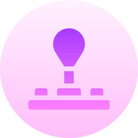 Joystick Basic Gradient Circular Icon