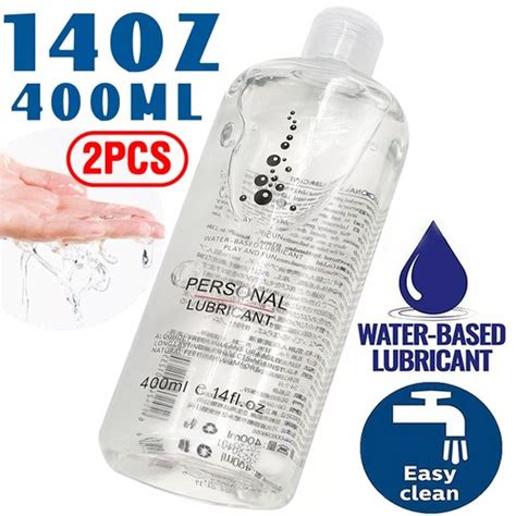 2x14oz Lube Personal Sex Lubricant Water Based Long Lasting Easy Clean