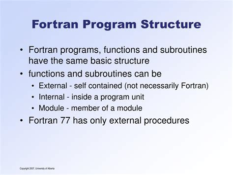 Ppt Introduction To Fortran Powerpoint Presentation Free Download Id 4707346