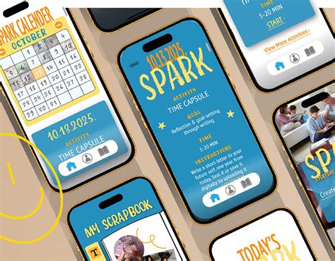 Spark Mobile App Mockup Behance