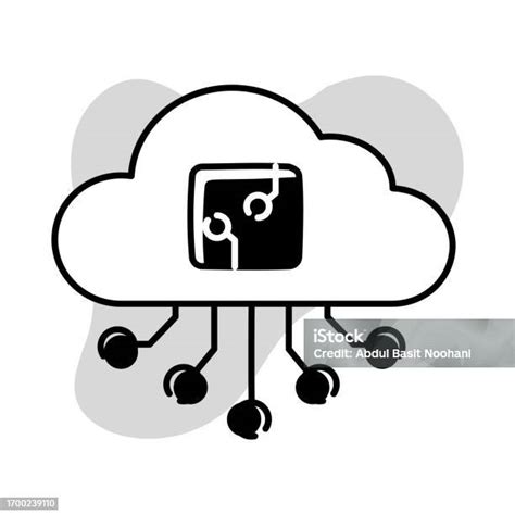 Enter The Cloud Computing Era With This Illustrative Representation Representing Data Storage