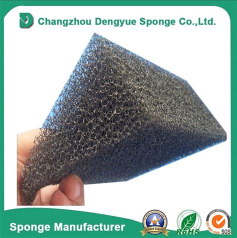 Open Cell 25ppi Reticulated Sponge Filter Gutter Filtering Foam Gutter Filtering Foam And