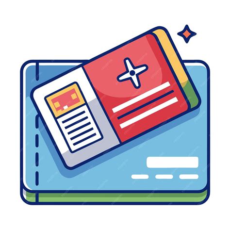 Boarding Pass Clipart Vector Art And Illustration Premium Ai