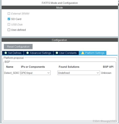 Sd调试记录：stm32cubemx612 Csdn博客