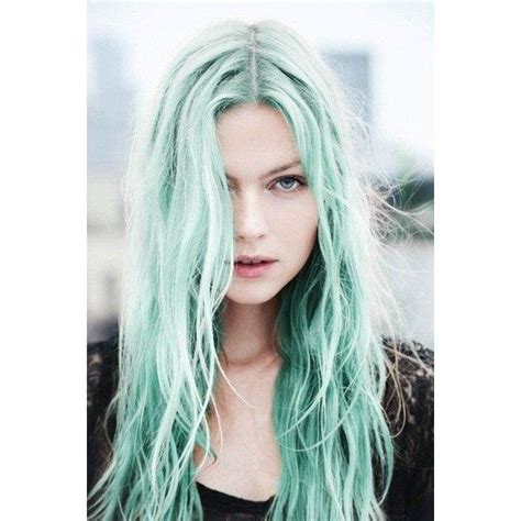 Seafoam Green Hair Tumblr Cheveux Pastel Cheveux Vert Pastel Cheveux