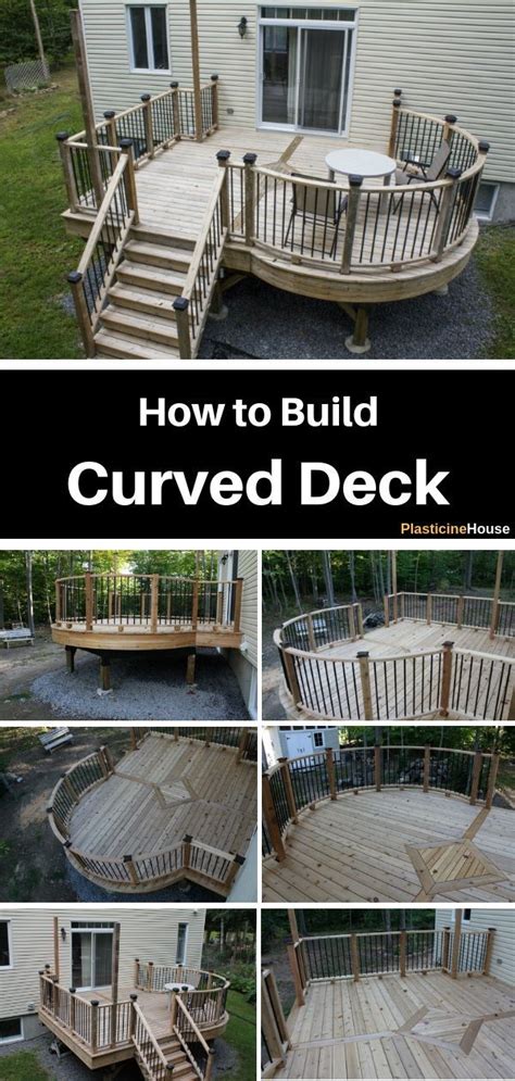 Want To Build A Beautiful Cedar Curved Deck This DIY Tutorial Will Show You How To Build A