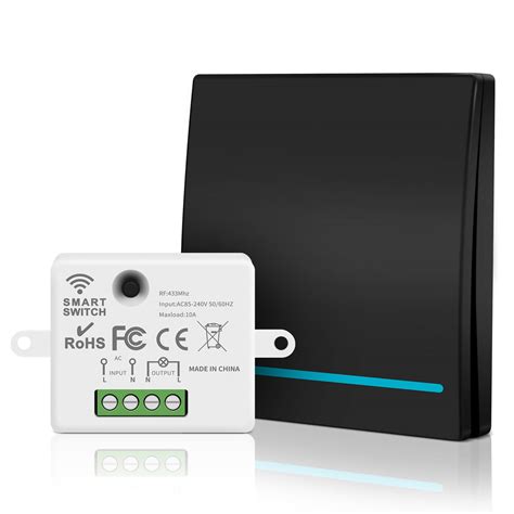 Remote Control Light Switch Retrofit Replacement Remote Control With