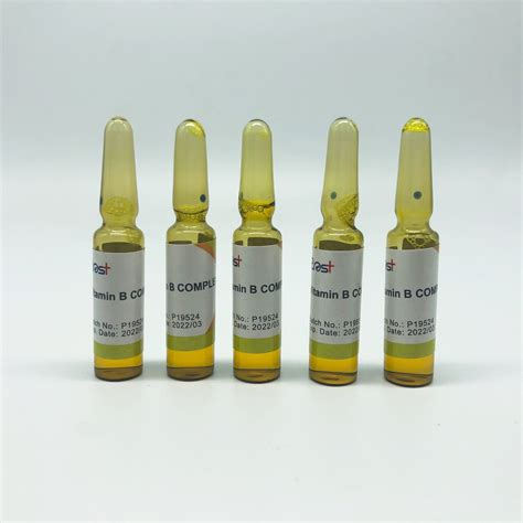 2ml Vitamin B1 B2 B6 Injection Vitamin B Complex Injection Vitamin B1