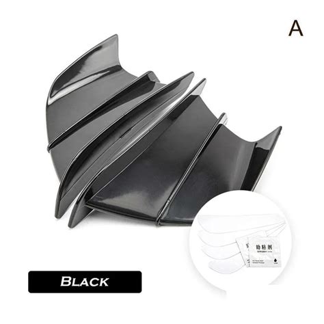 Gauge Trim New Air Deflector Stationary Wing Side Wind Knife Equipped With Adhesive Sticker