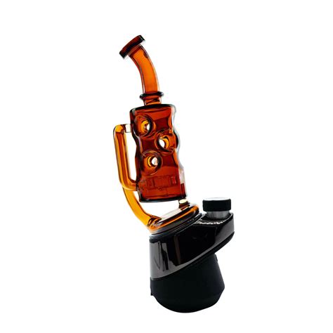 Ic Glass Puffco Peakpeak Pro Glass Attachment With Fumed Design Mat