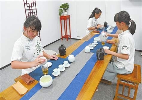 少儿趣学茶艺 今日苍南