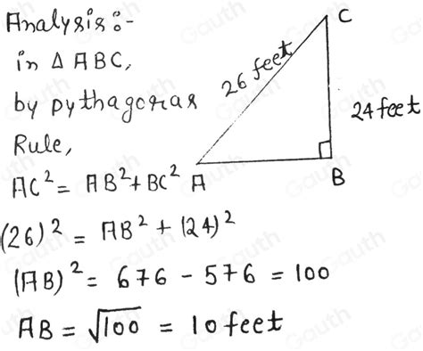 Solved Art Iv Problem Solving Use The Pythagorean Theorem To Answer