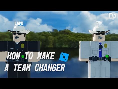 HOW TO MAKE A TEAM CHANGER ROBLOX YouTube