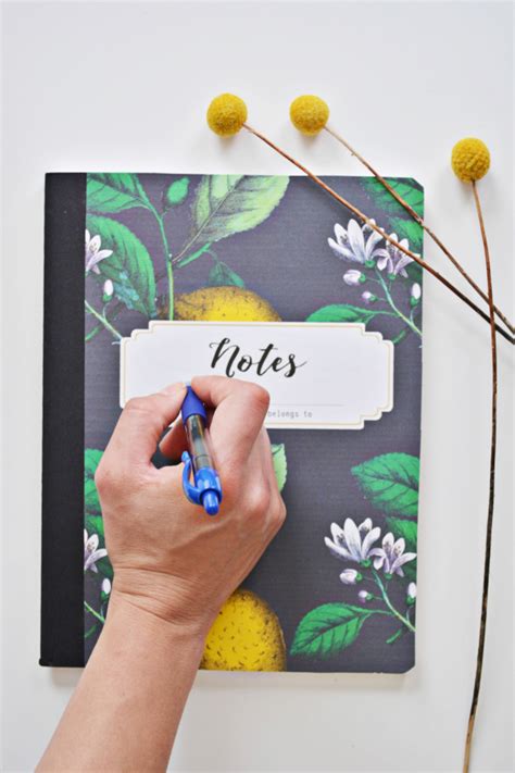Notebook Cover Design Diy