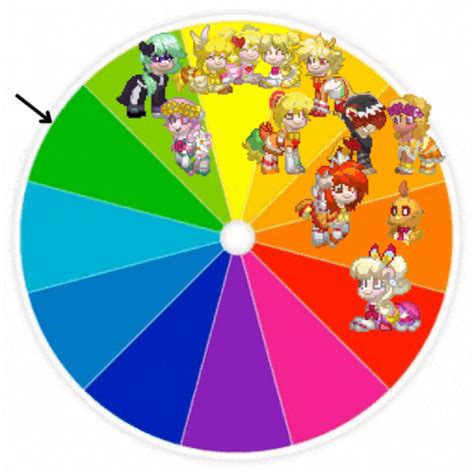 Choose Green Characters Color Wheel Fandom