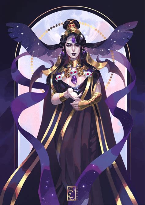 Hades Game Nyx Fanart Nyx Art Hades Game Art Concept Art
