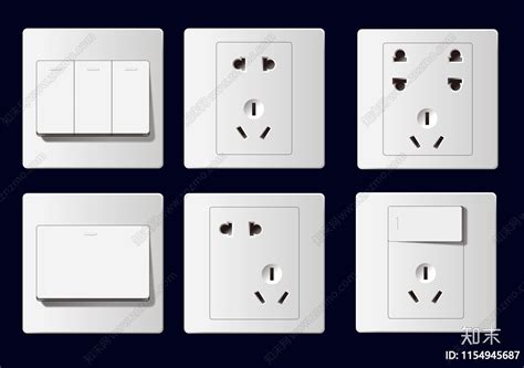 Psd免抠开关插座下载【id 1154945687】undefined