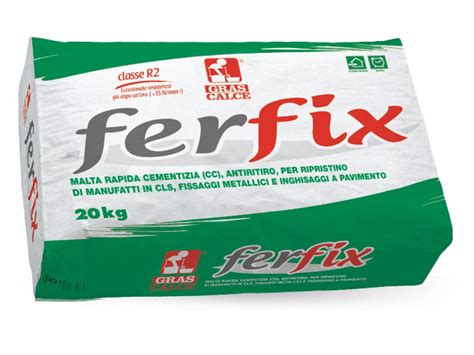 Malta Rapida Antiritiro Per Ripristino E Riparazione Di Cls Ferfix Grascalce Edilportale