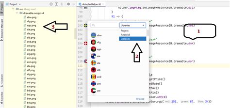 How To Reference A Drawable From A Library Project Into A Main Project