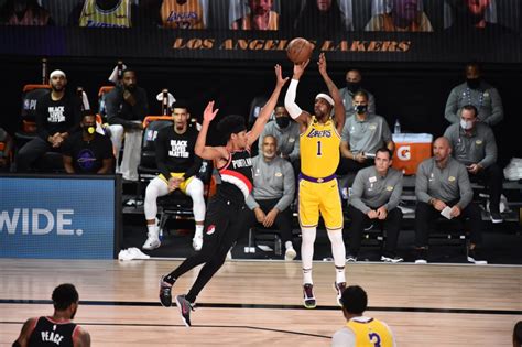 Lakers Trail Blazers Davis E James Chiudono La Serie Lakeshow Italia