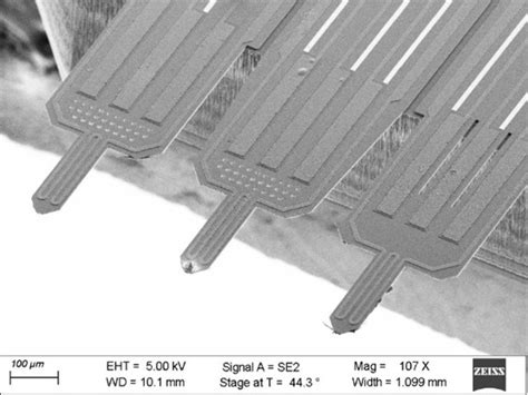 Z Axis Control In Active Afm Array Microcantilevers Using On Chip Electrothermal Actuator Ldcn Lab