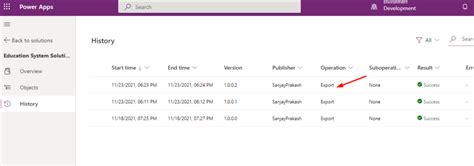 Solution History In Power Apps Or Dynamics 365 Softchief Learn