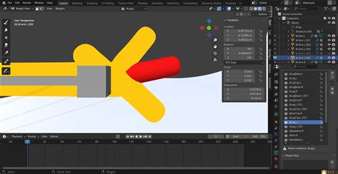 Armature With B Bones Issue With Posing The Character With A Bone In Particular Animation And