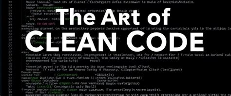 The Art Of Clean Code Why Its More Than Just Writing Code Dev Community