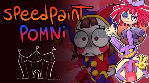 Speedpaint Pomni The Amazing Digital Circus Youtube