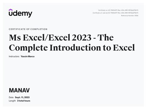 Manav On Linkedin Udemy Dataanalysis Udemy Msexcel Dataanalysis