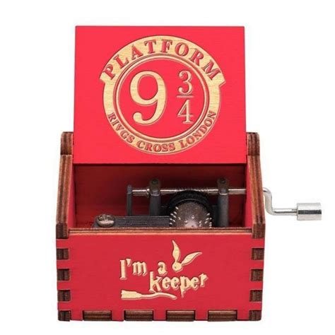 Музыкальная шкатулка Гарри Поттер Harry Potter красная купить с доставкой по выгодным ценам